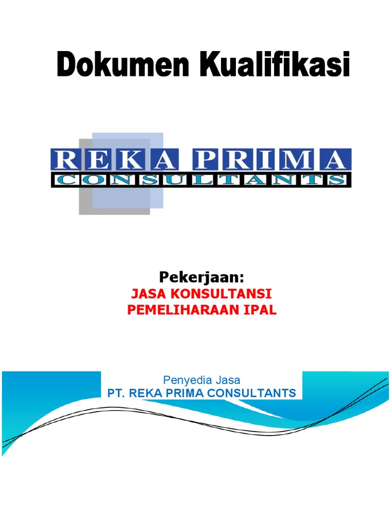 Dokumen PQ PT - REKA PRIMA | PDF