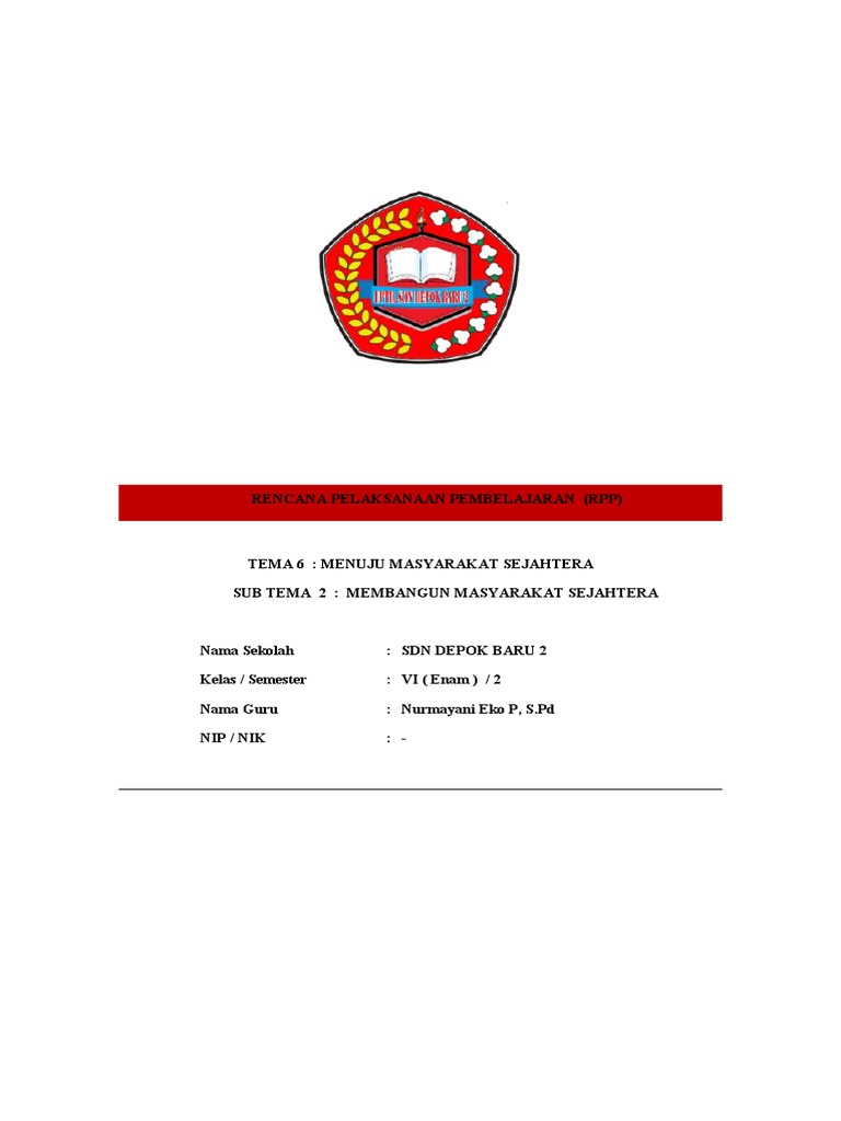 TEMA 6 ST2 Membangun Masyarakat Sejahtera | PDF