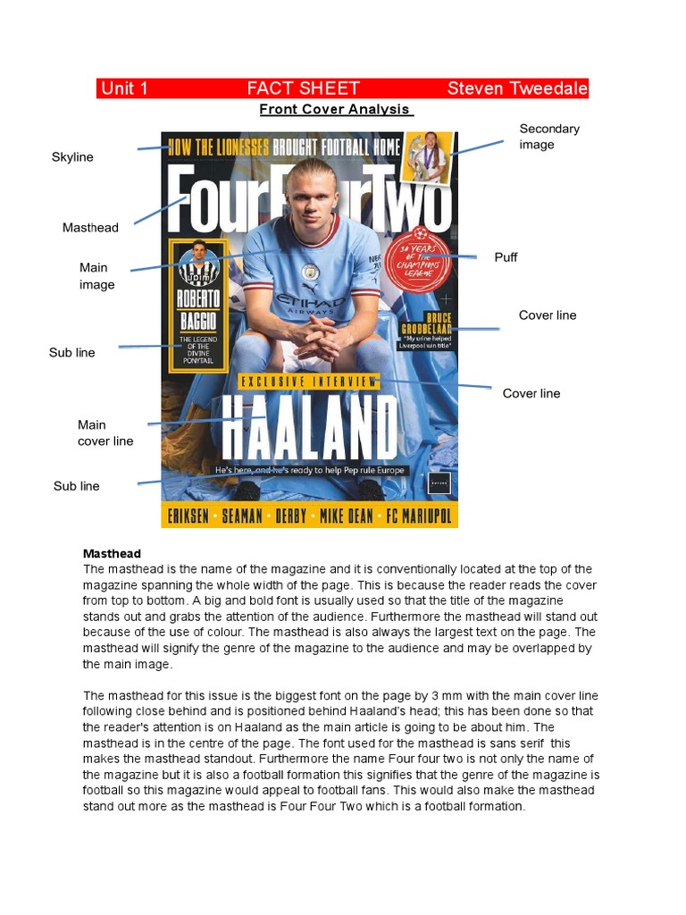 Front Cover Analysis | PDF | Barcode | Typefaces