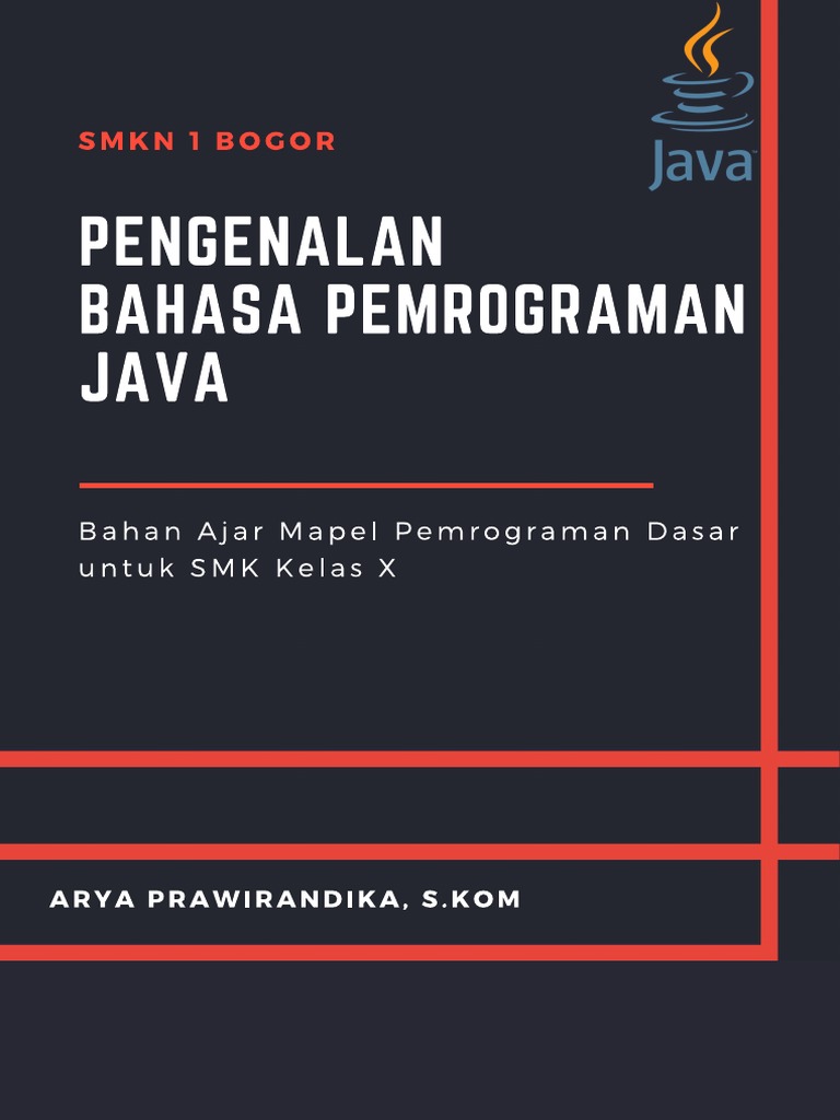 Bahan Ajar Pemrograman Dasar KD 32 Dan 33 | PDF | Seni