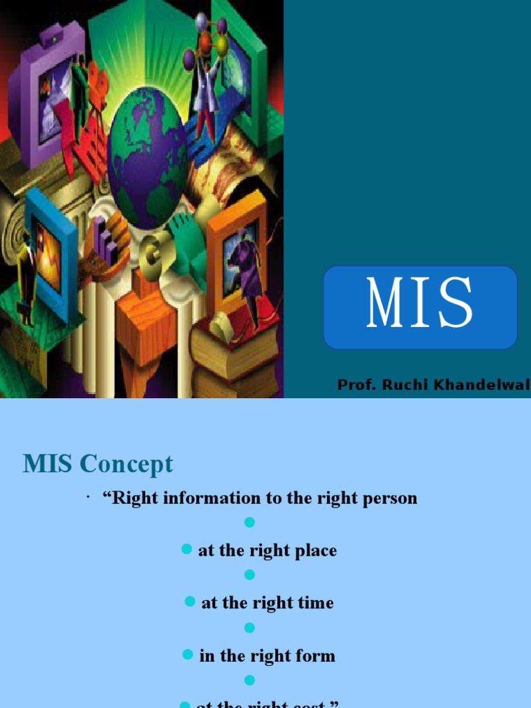 MIS Structure Amp Detail | PDF | Information System | Management ...