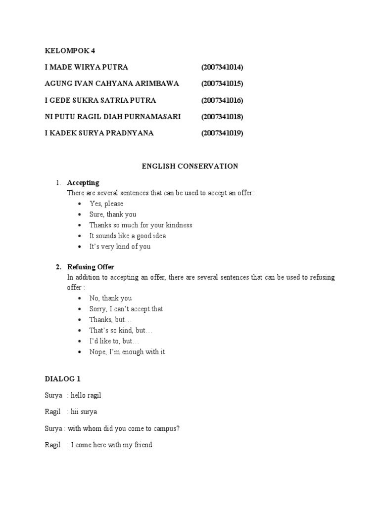 English Conservation | PDF