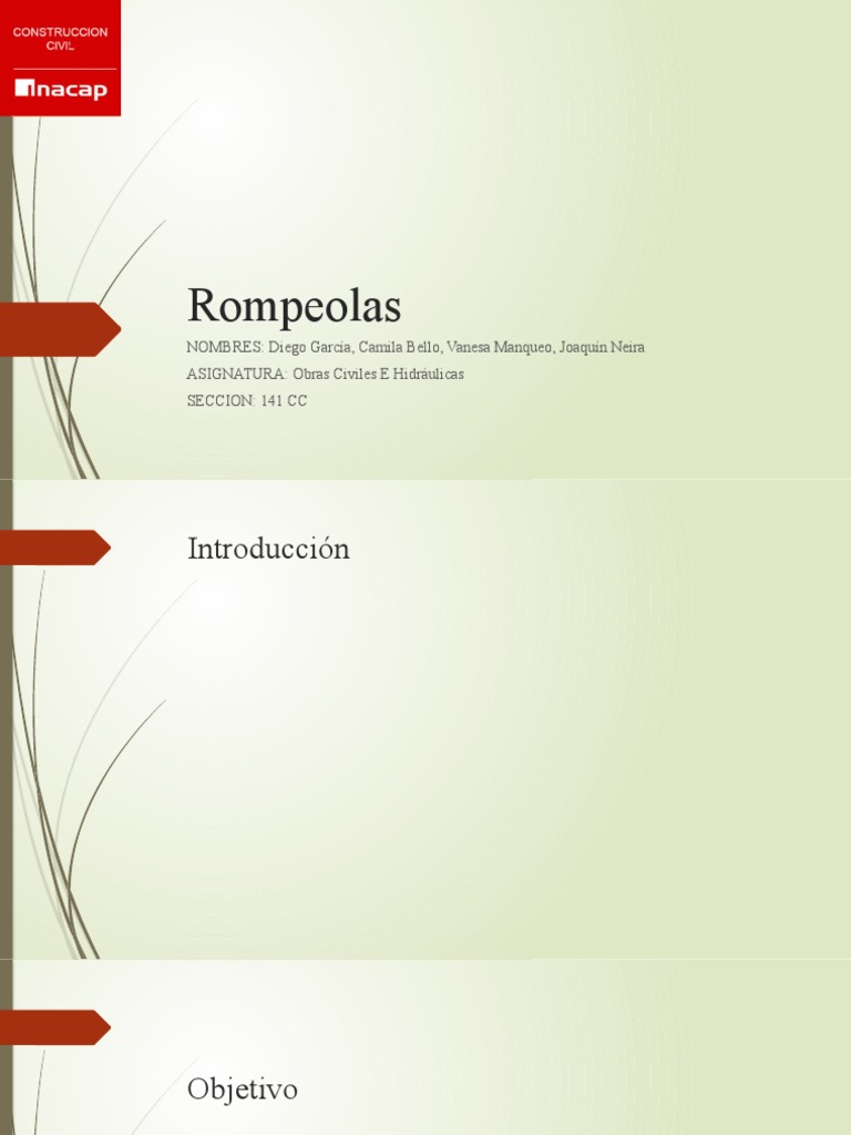Rompeolas | PDF