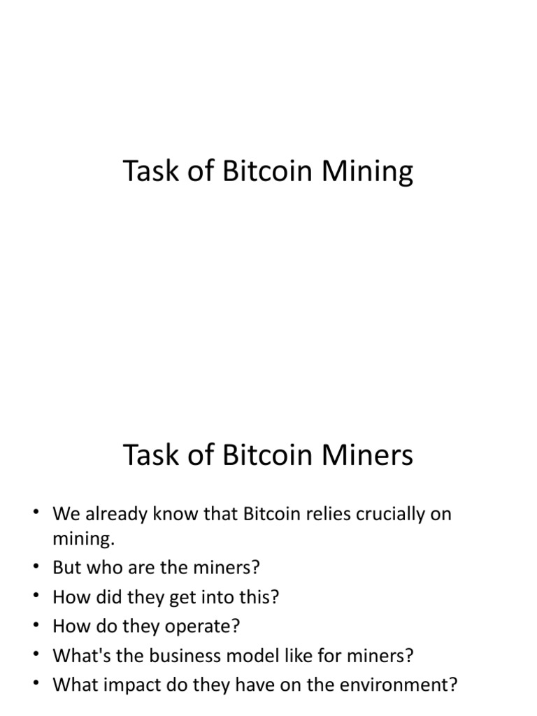 LEC - 19 - Task of Bitcoin Miners | PDF | Bitcoin | Field Programmable ...