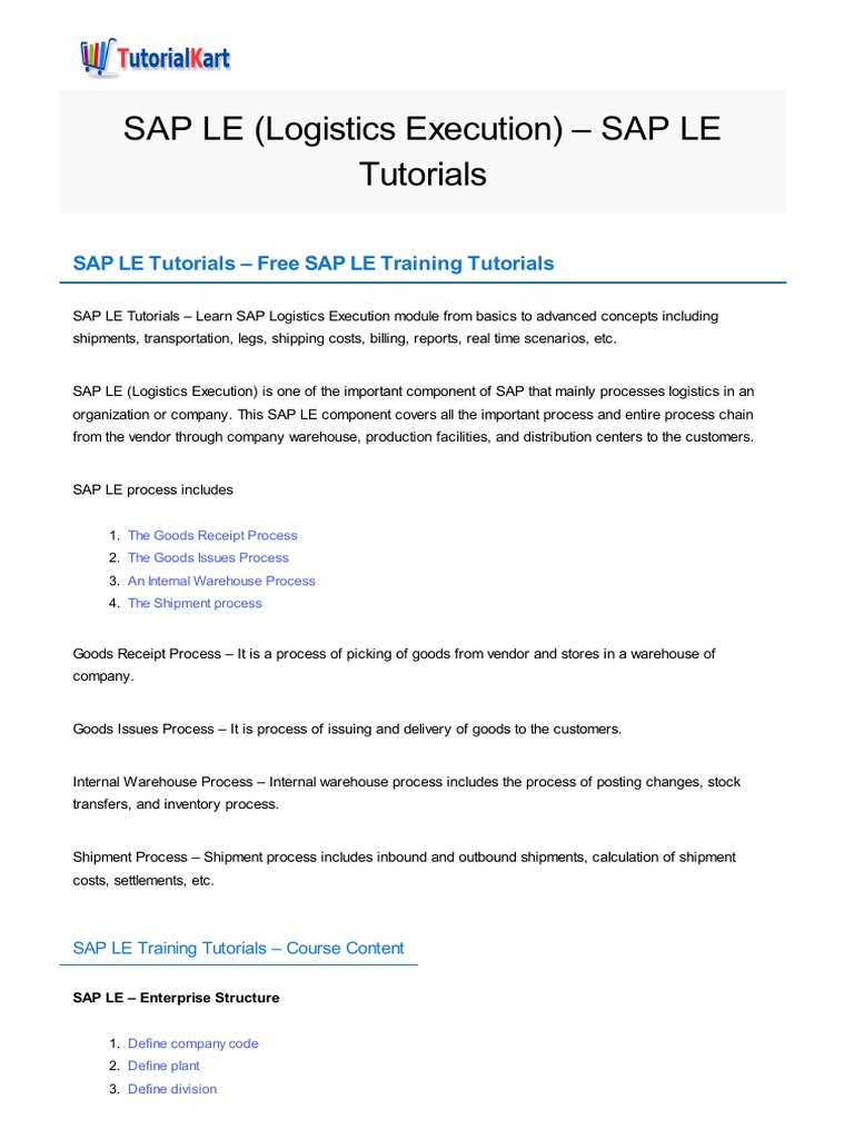 Sap Le | PDF