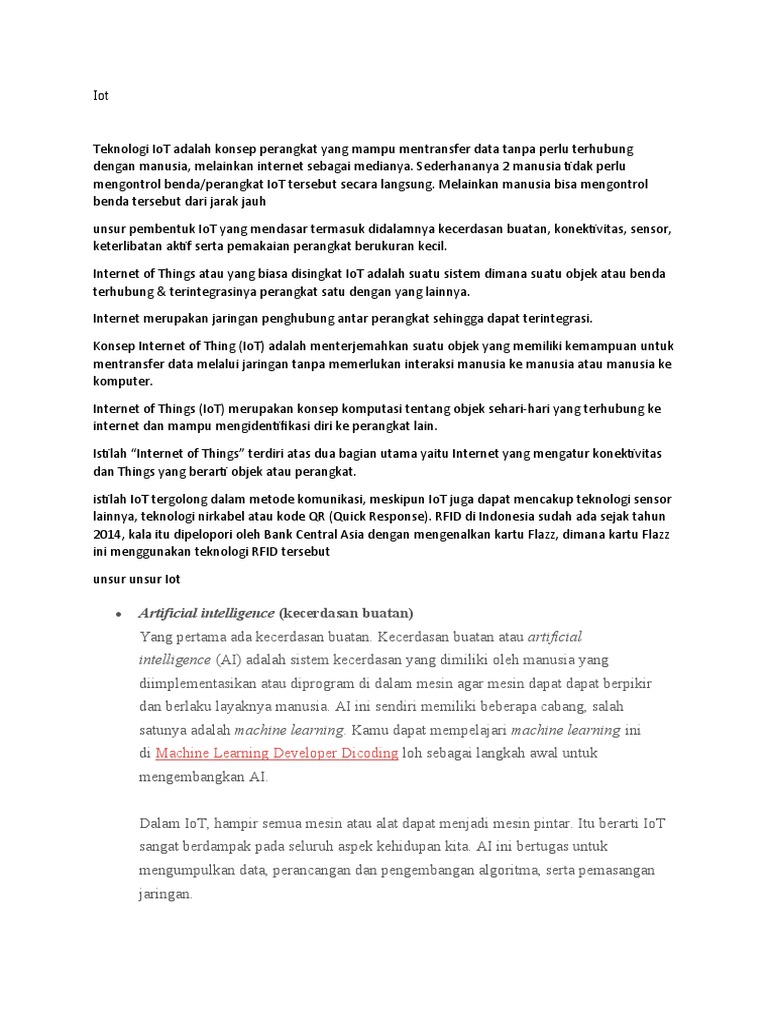 Tugas IoT | PDF | Komputer