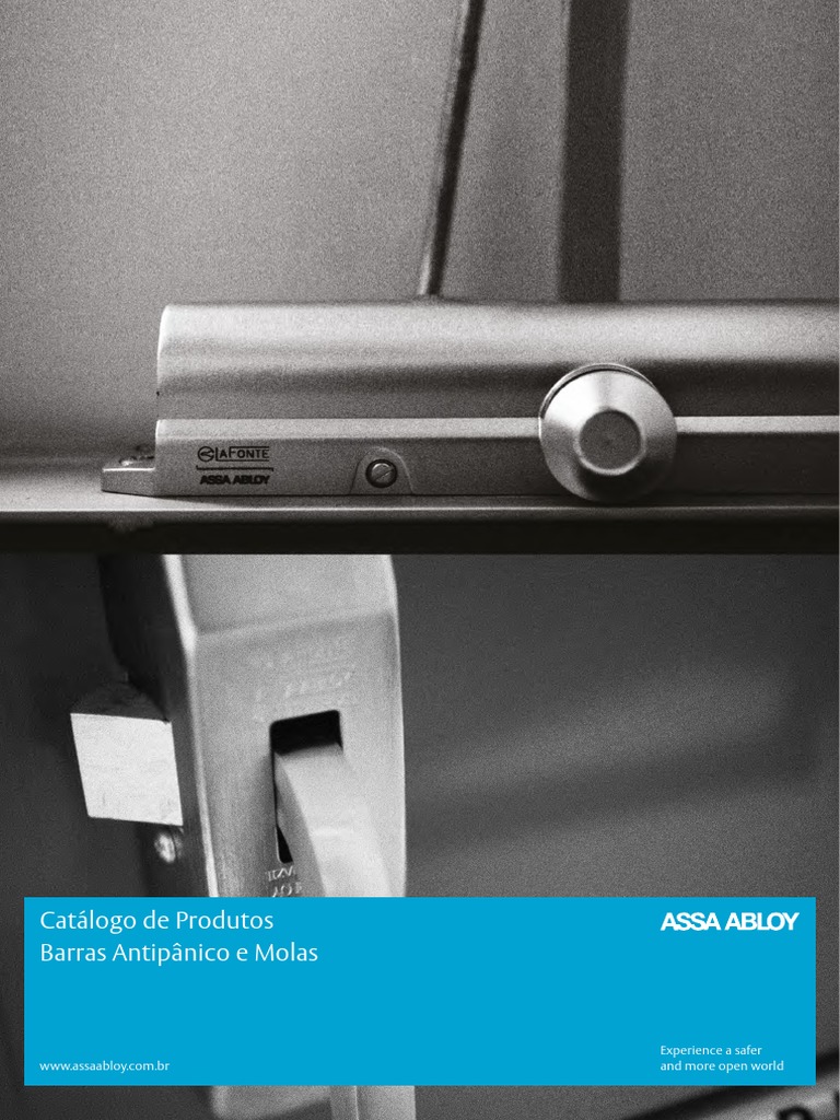 Catálogo ASSA ABLOY - Barras e Molas 21 | PDF