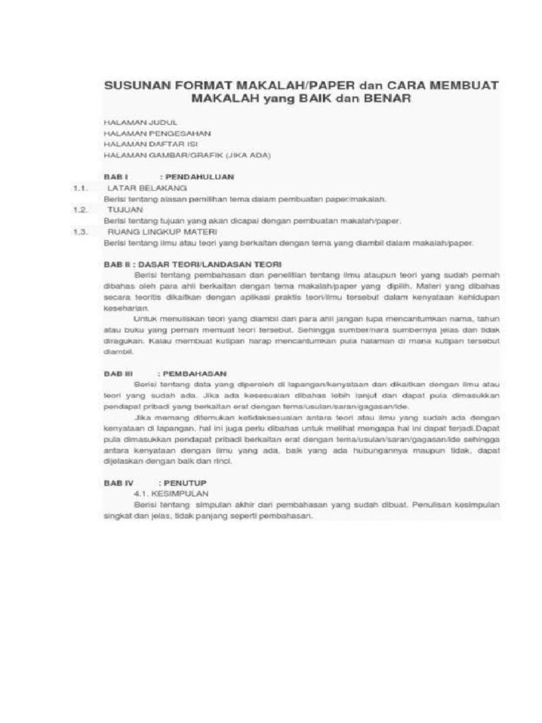 Contoh Paper | PDF