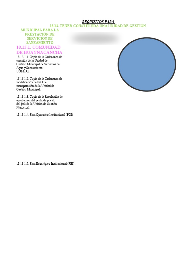 Requisitos para | PDF