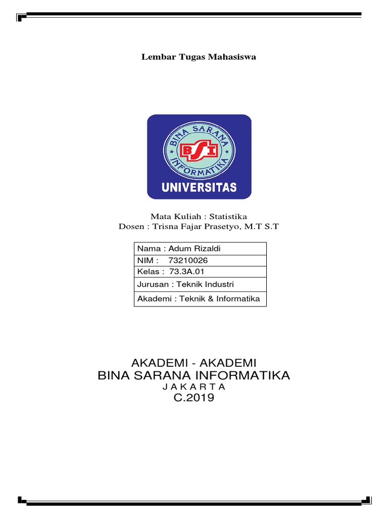 Bina Sarana Informatika: Akademi - Akademi | PDF