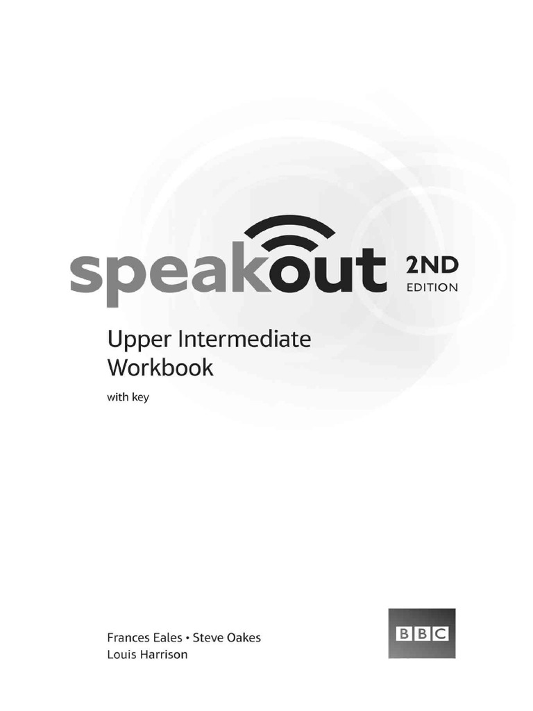 Speakout 2nd Edition Upper-Intermediate Workbook | PDF