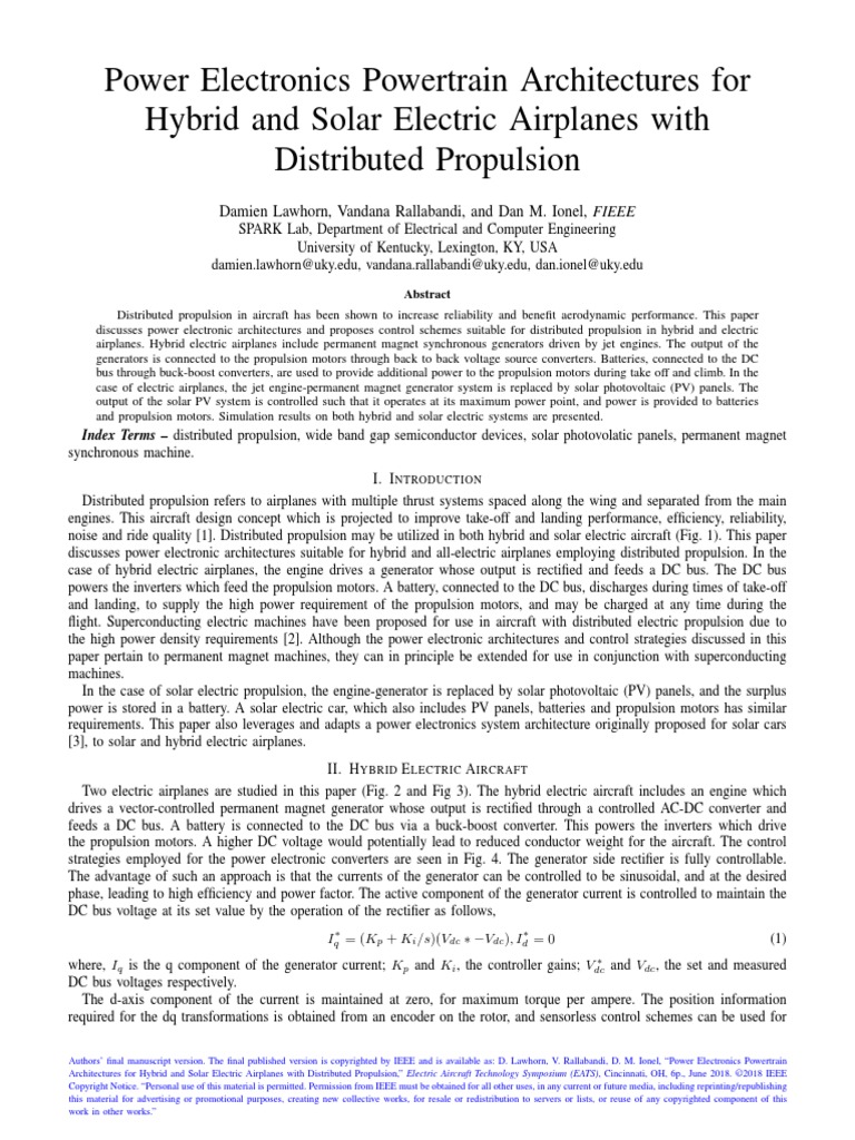 Power Electronics Powertrain Architectur | PDF | Power Electronics ... Power Electronics Powertrain Architectur | PDF | Power Electronics ...