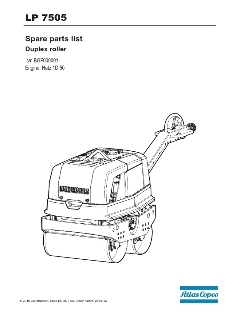 Despiese LP 7505 Husqvarna | PDF | Screw | Mechanical Engineering