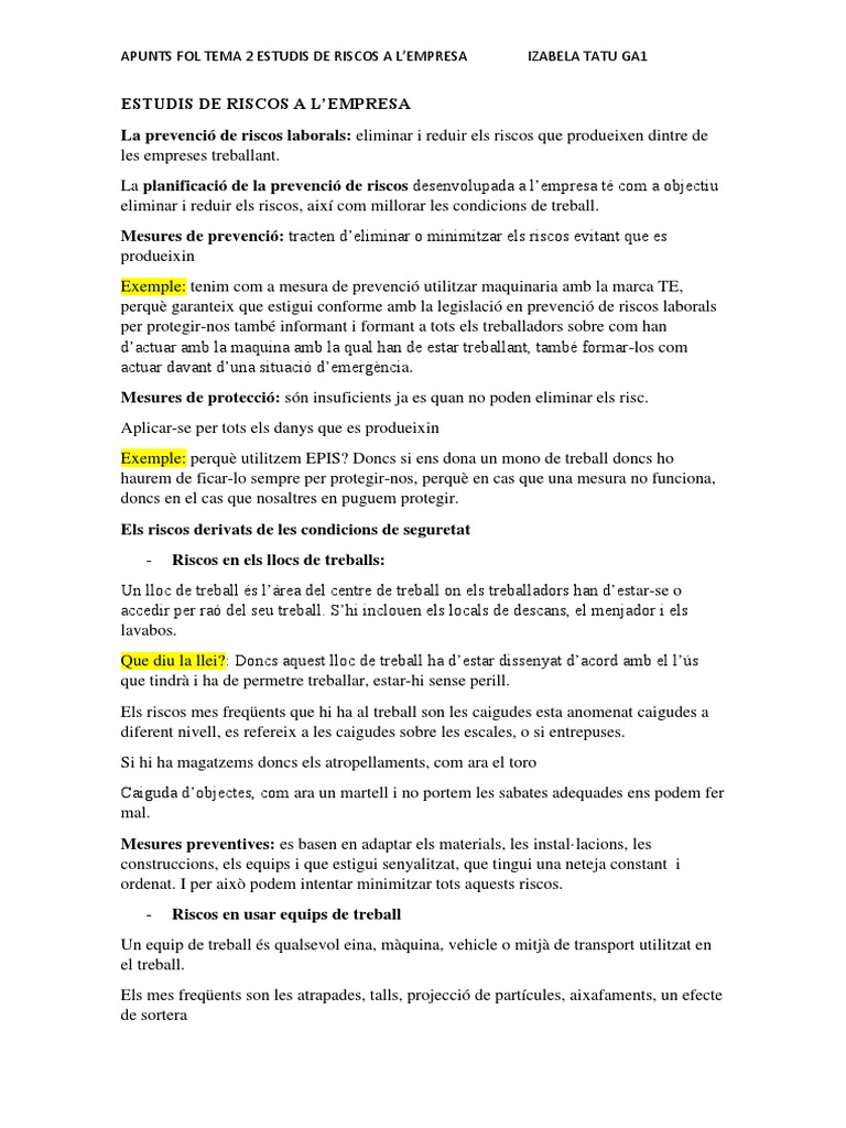 Apunts Tema 2 - Tatu | PDF