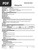 MSDS Mindray M-30 Lyse | PDF | Safety | Occupational Safety And Health