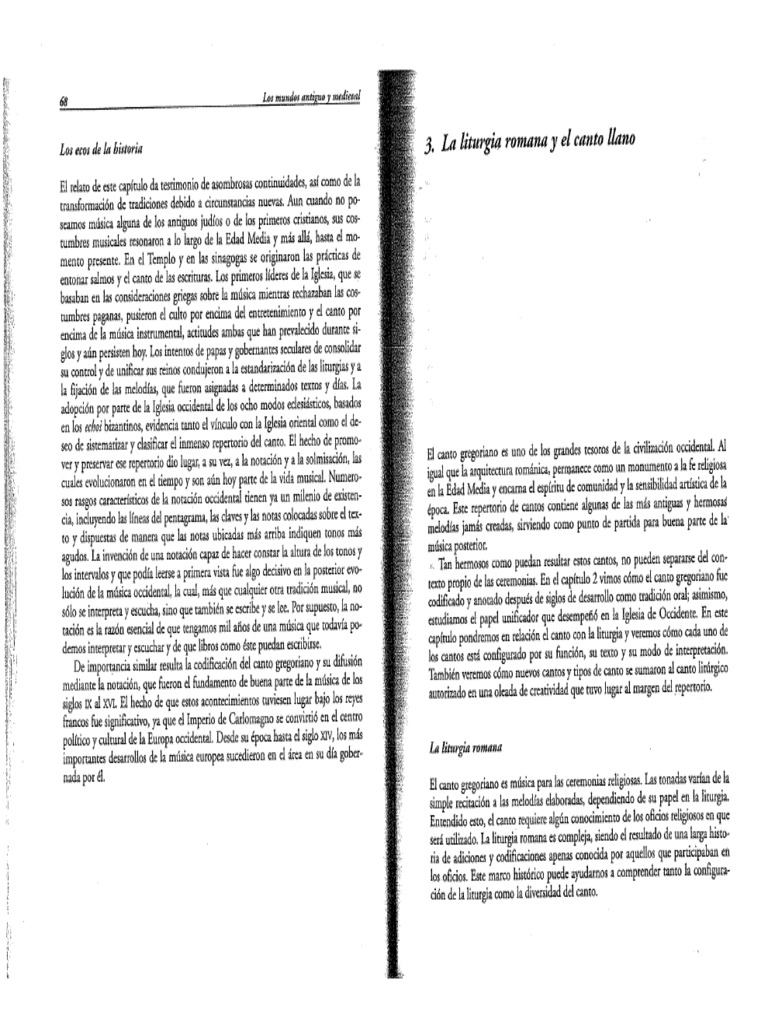 Grout y Palisca - Cap3.el Canto Llano | PDF Grout y Palisca - Cap3.el Canto Llano | PDF