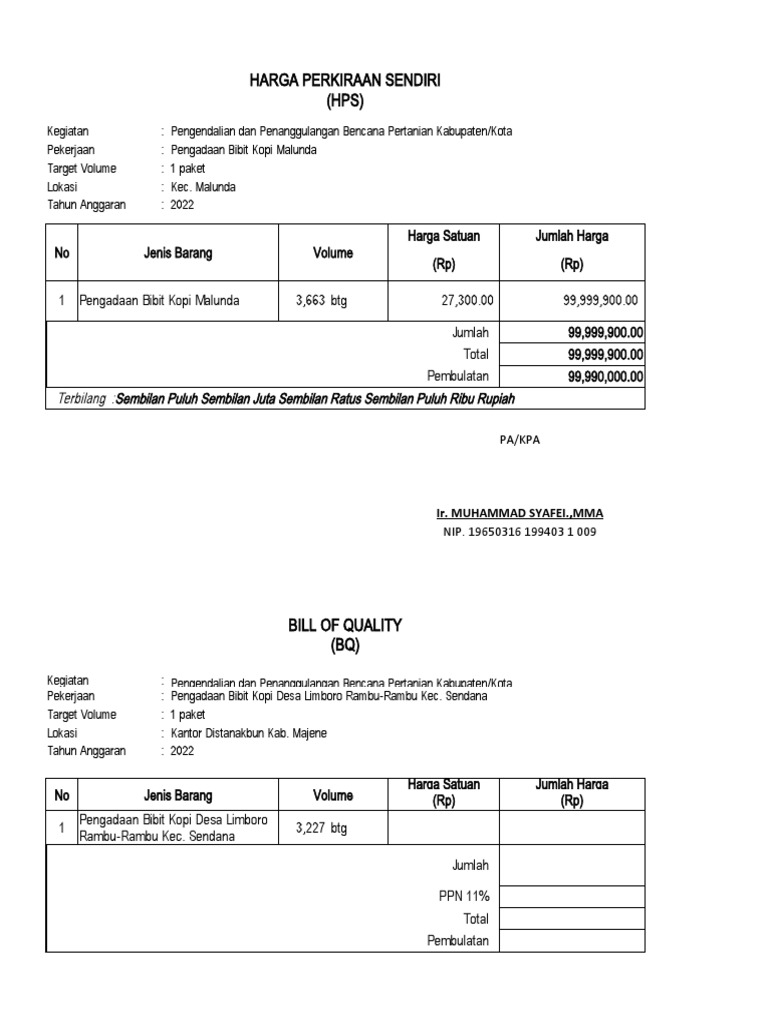 BQ, Rab Dan HPS Apbdp 2022 | PDF