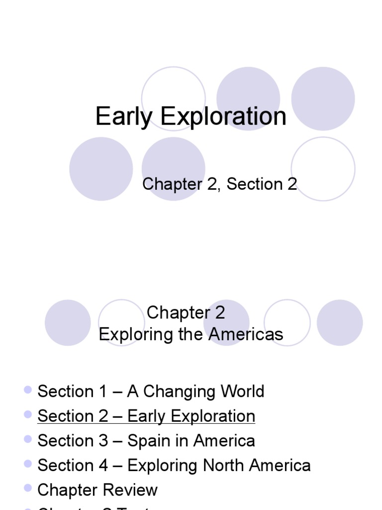 Early Exploration: Chapter 2, Section 2 | PDF | Christopher Columbus ...