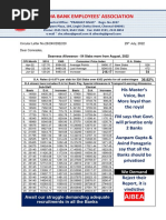 D.A. (Dearness Allowance) Rates - From 1986 To Up-To-Date (K.V.) | PDF ...