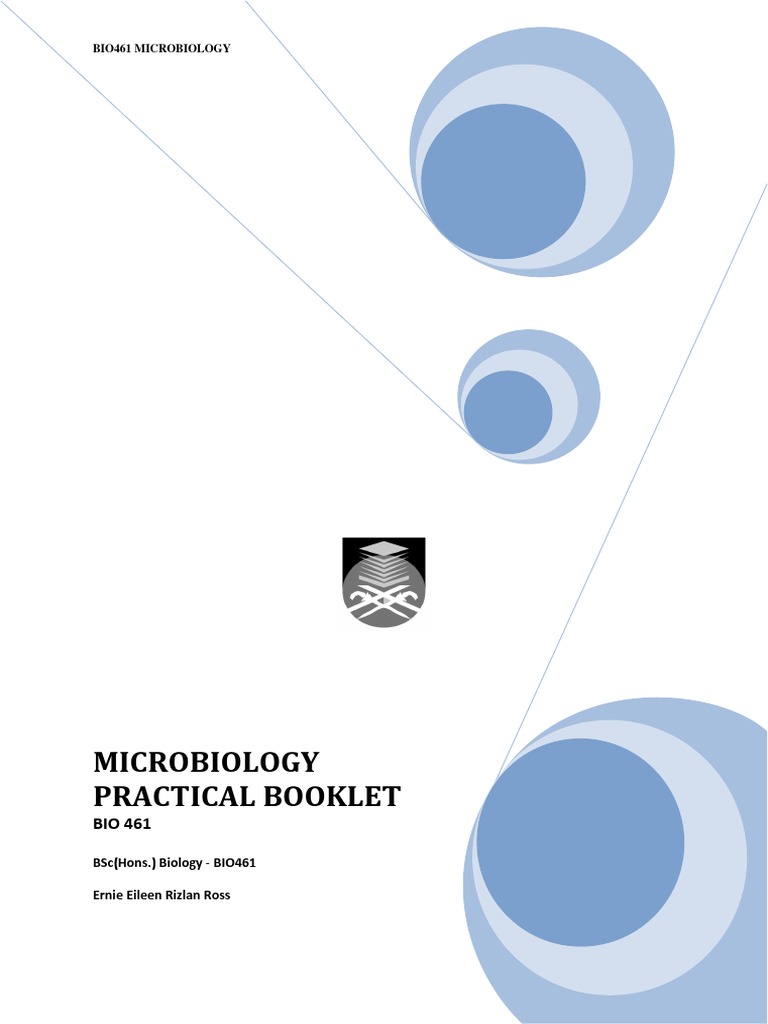 Microbiology Practical Booklet | PDF | Staining | Growth Medium