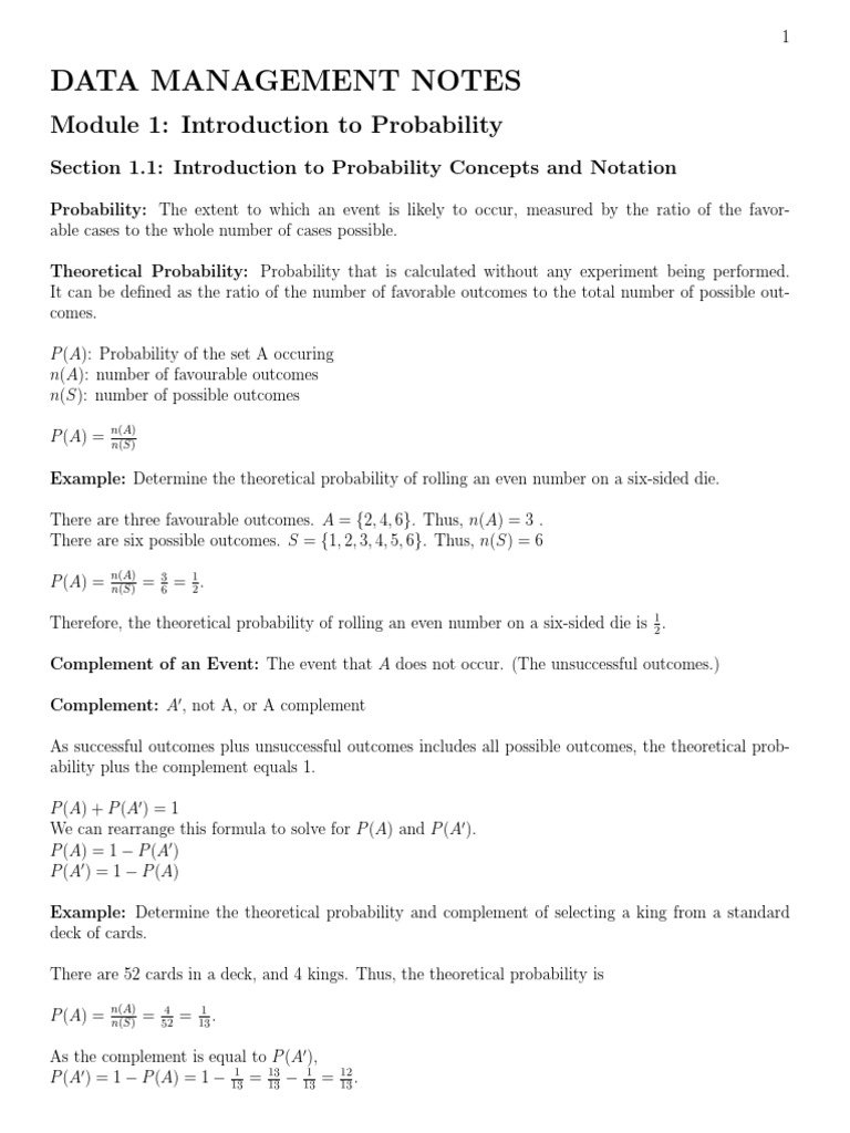 MDM4U NOTES Week 5 | PDF | Probability Distribution | Expected Value