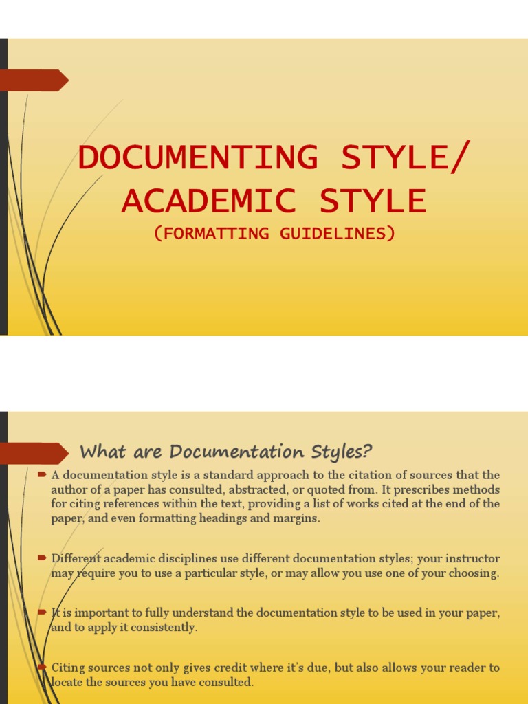 Documenting Styles | PDF | Citation | Note (Typography)