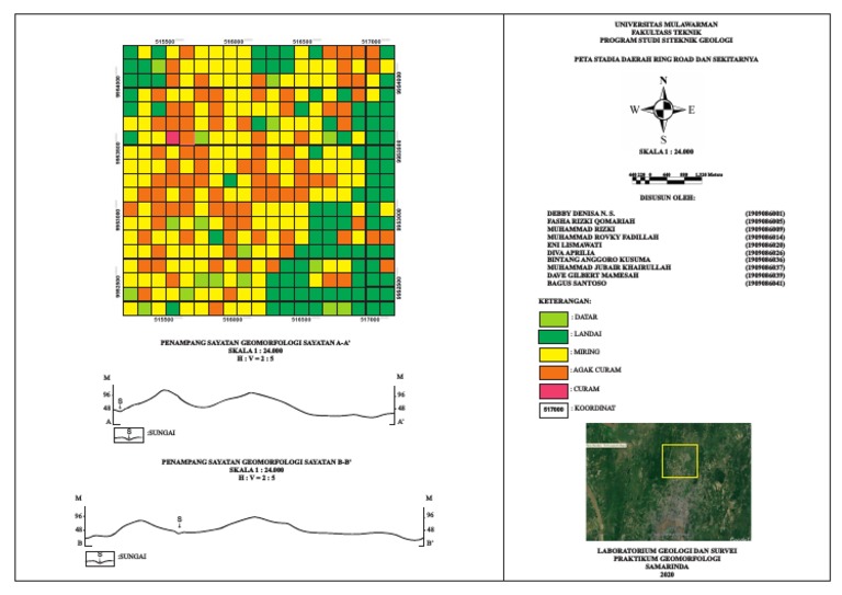 Peta Geomorfologi Ring Road 2020 | PDF