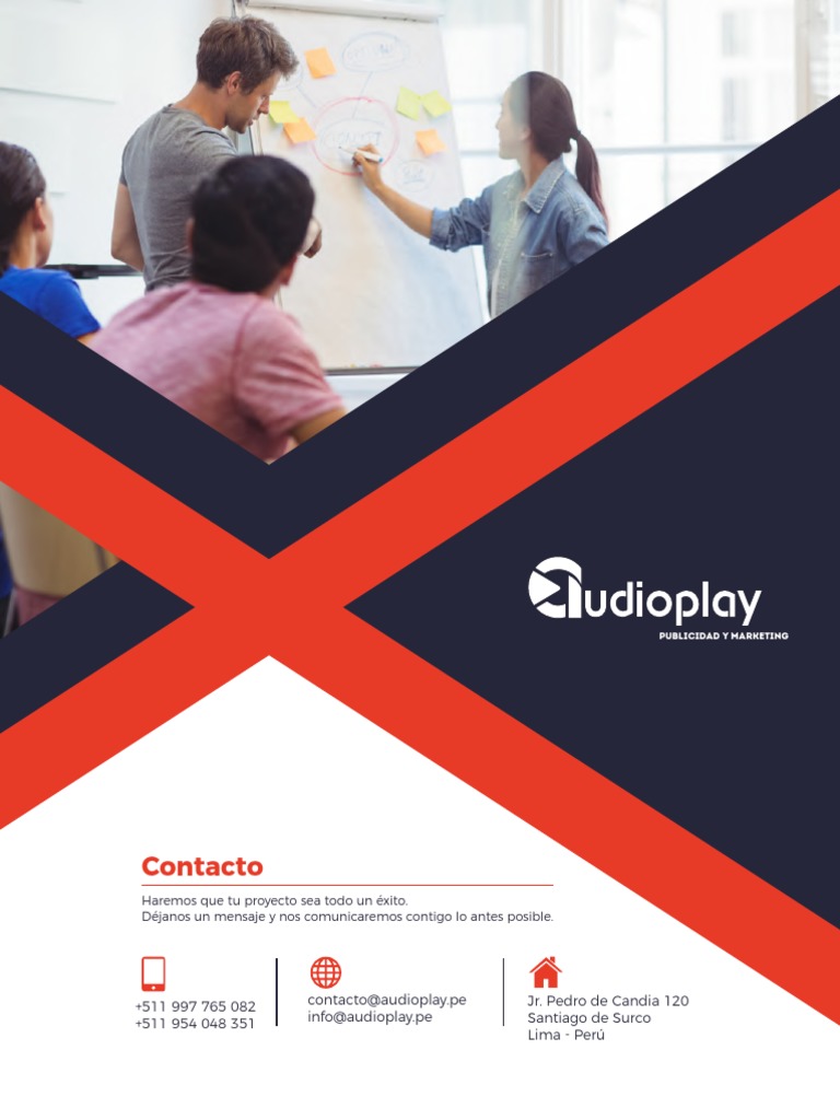 Brochure Audioplay - WWW - Audioplay.pe | PDF | Marketing | Publicidad