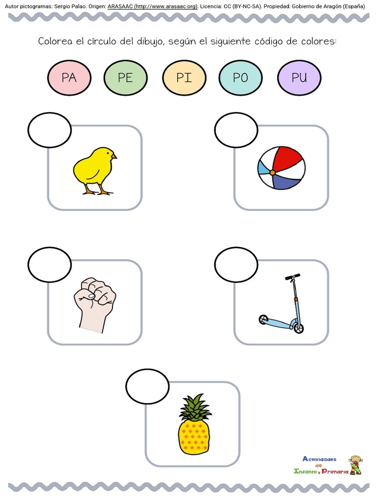 Silaba Inicial Primer Grupo Consonantico | PDF