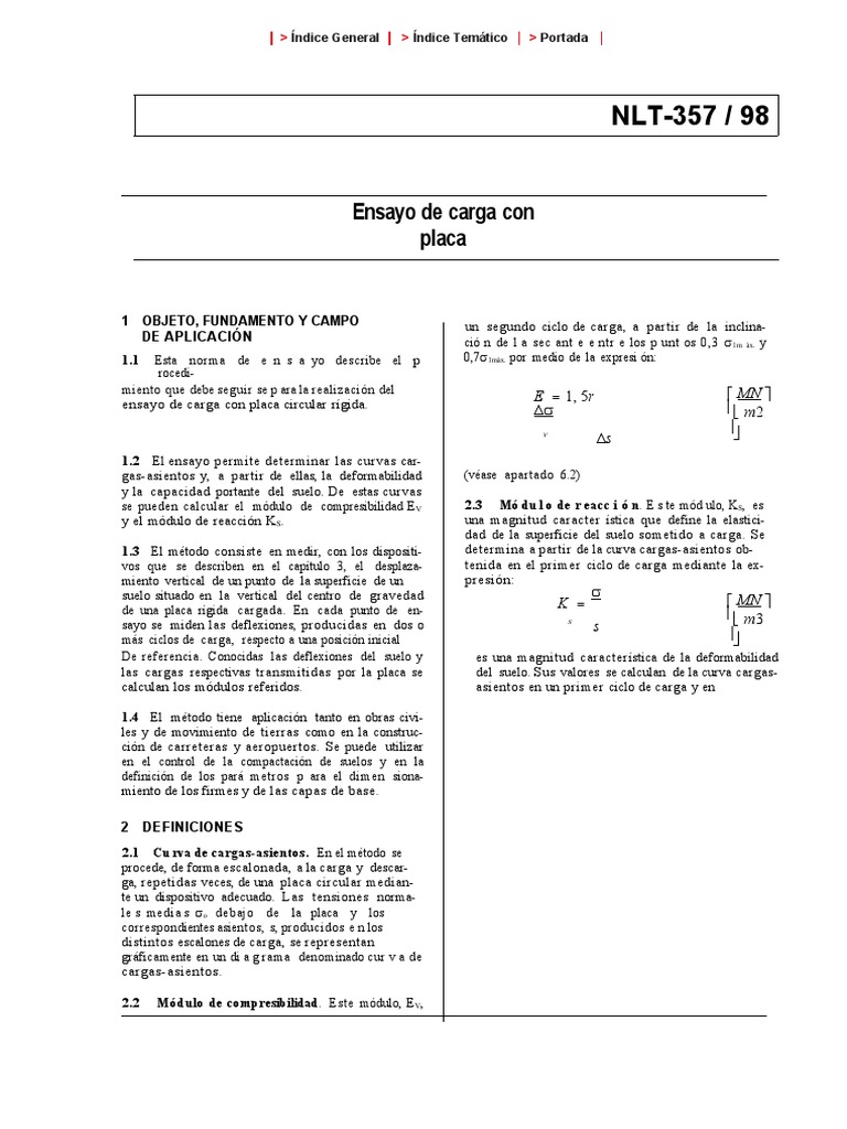 NLT-357 98 | PDF | Bomba | Medición