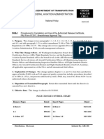 Authorized Release Certificate: Faa Form 8130-3, Airworthiness Approval ...