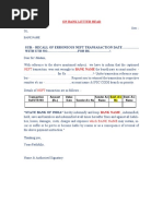 Bulk Booking Request Letter | PDF