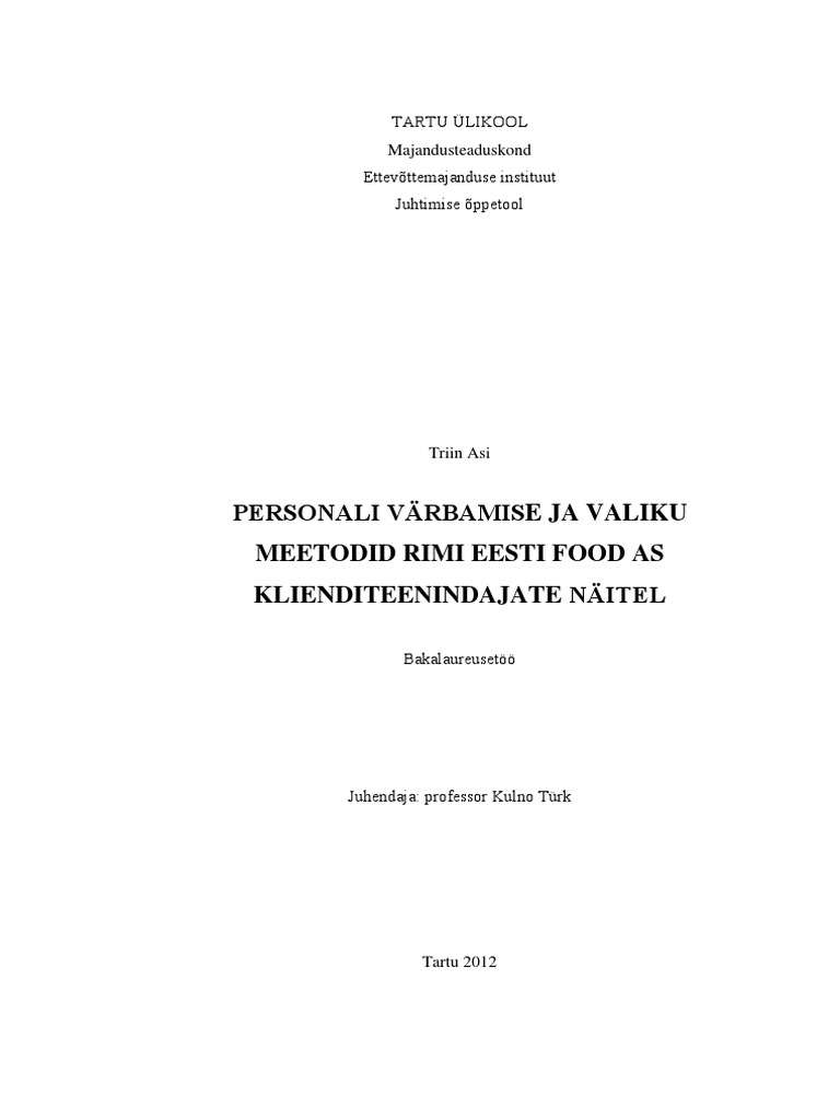 Asi Triin | PDF