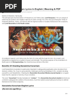 Saraswati Mantra and Vandana Lyrics | PDF