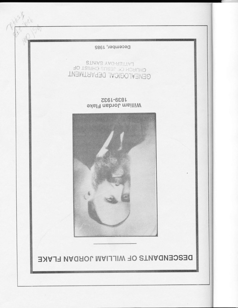 William Jordan Flake Biography | PDF | Religion And Belief