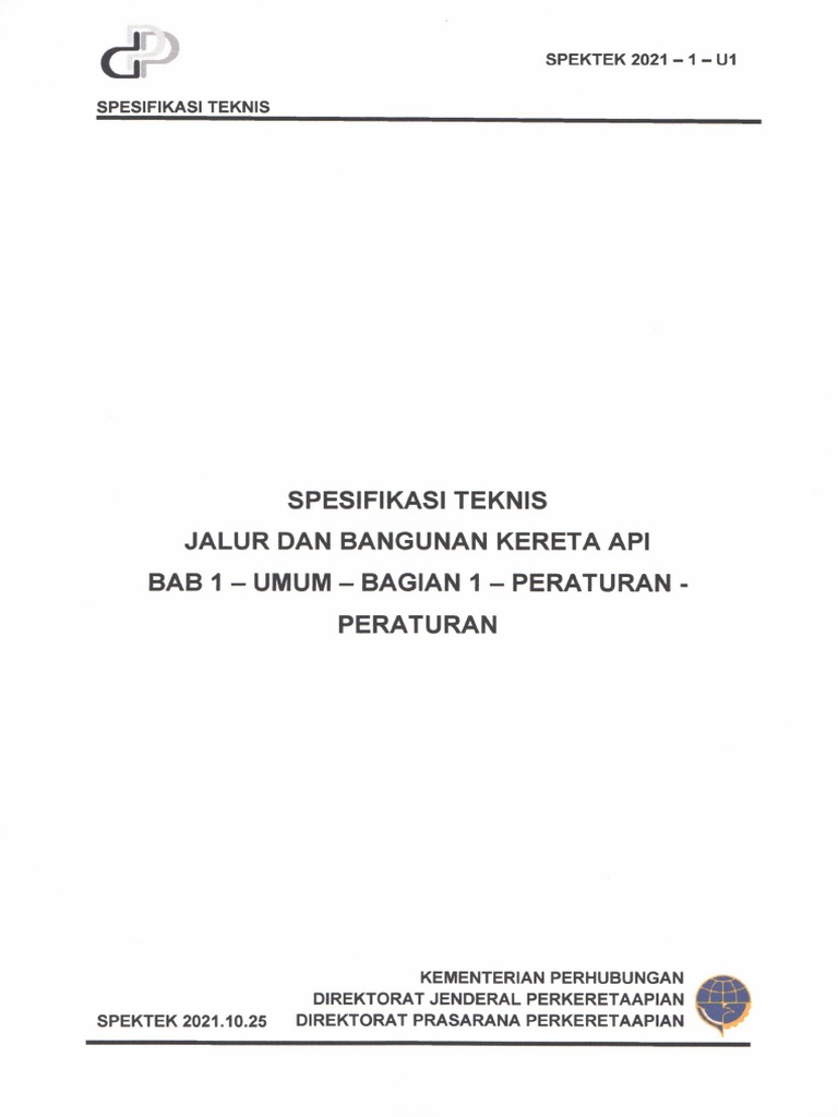 Spektek 2021 - 1 - U2 - Peraturan | PDF