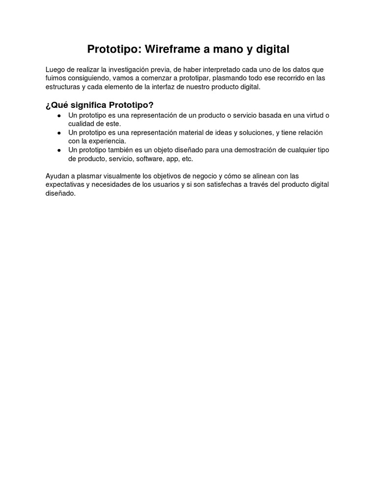 Prototipo | PDF | Aplicación movil | Diseño