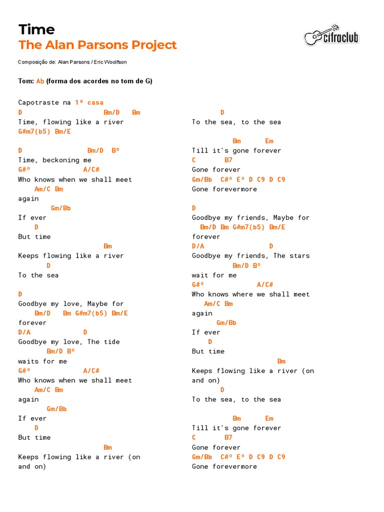 The Alan Parsons Project - Time | PDF | Musicians | British Musicians