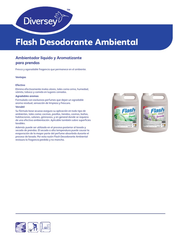 PSS-Flash Desodorante Ambiental-A4-es-CL-HRNC PDF | PDF | Perfume ...