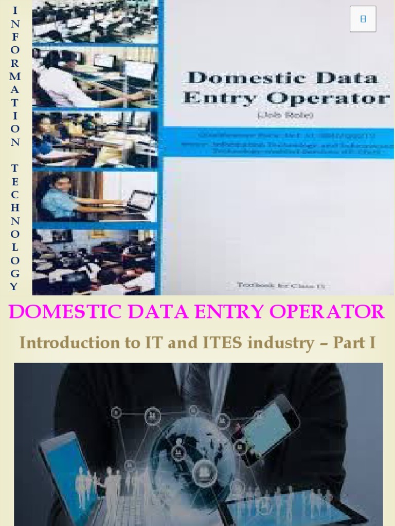 117 IT IX Std. 31.3.2020 Introduction To IT and ITES Industry (Part I ...