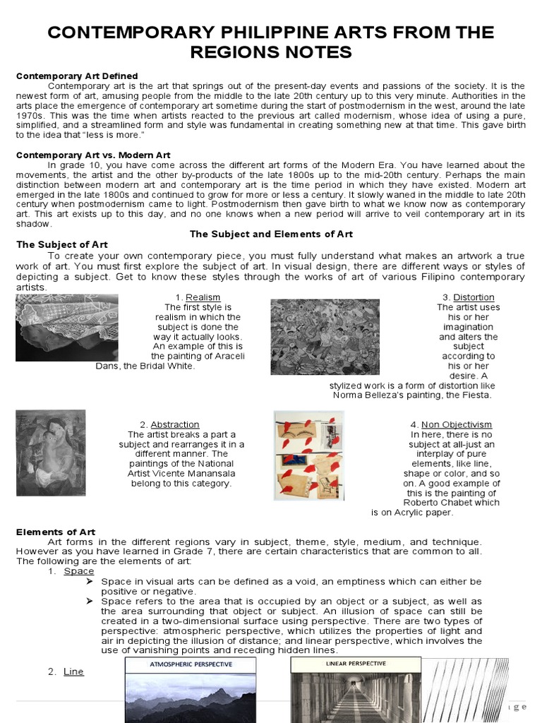 Cpar Notes | PDF | Color | Dances