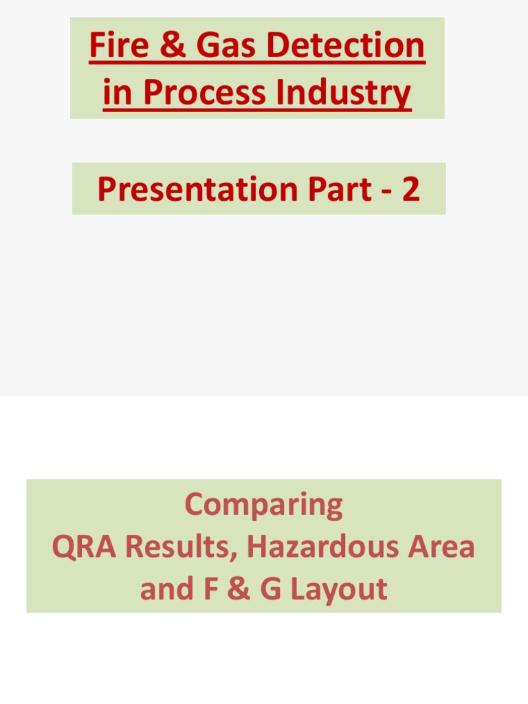 Fire and Gas Detection in Process | PDF | Fires | Mechanical Engineering