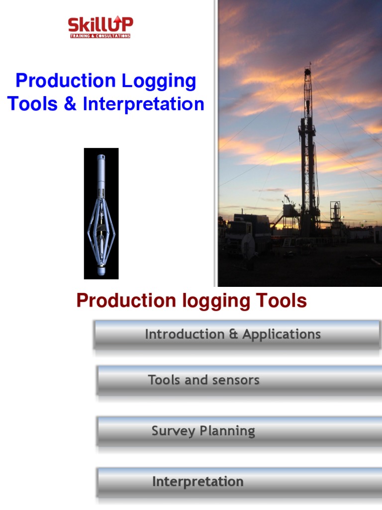 Production Logging Tools & Techniques | PDF | Flow Measurement | Pressure