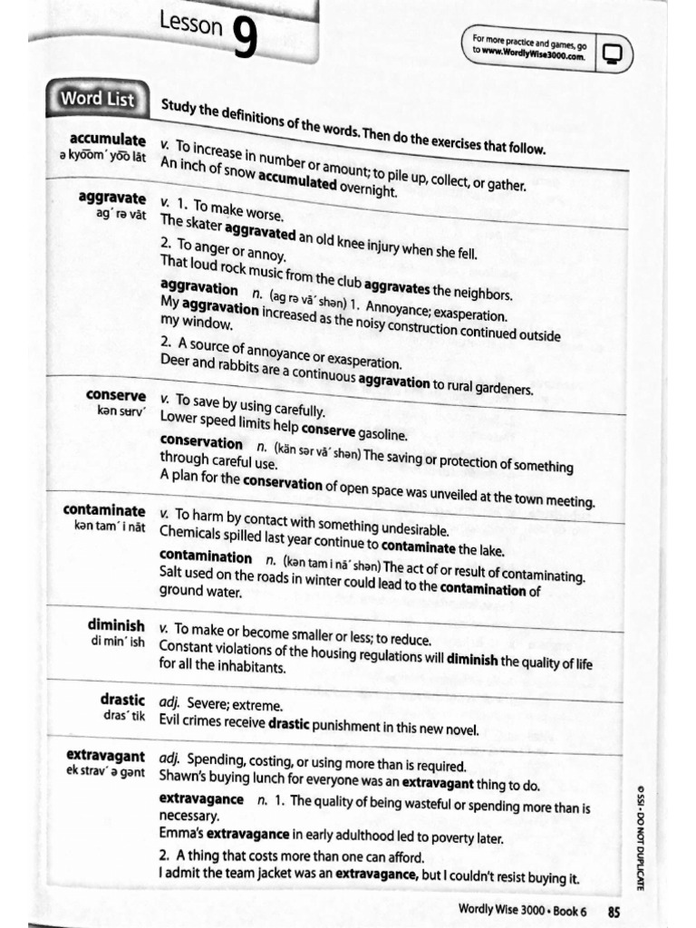 WW 6 Lesson 9 - Aug 29 2017 - 10-13 AM | PDF