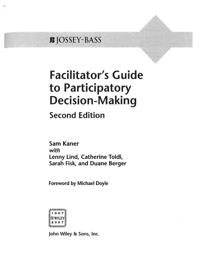Facilitator's Guide to Decision-Making | PDF | Social Science