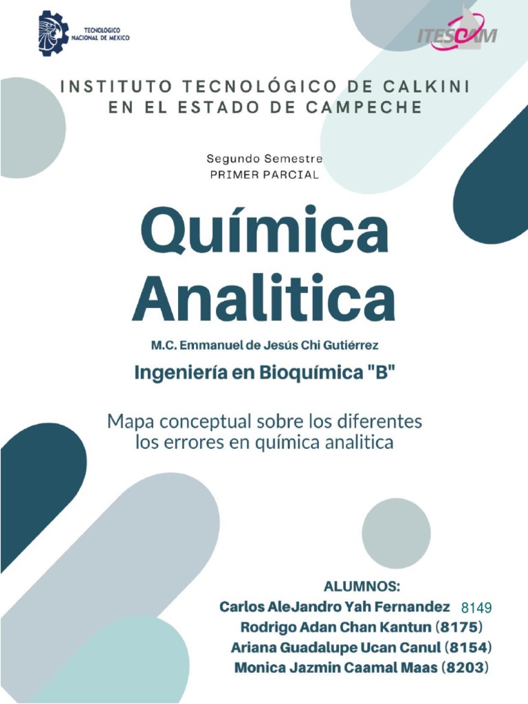 Trabajo 2 Química Analitica | PDF | Experimentar | Exactitud y precisión