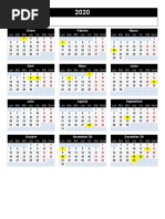 Calendario Michel Zbinden 2025 | PDF