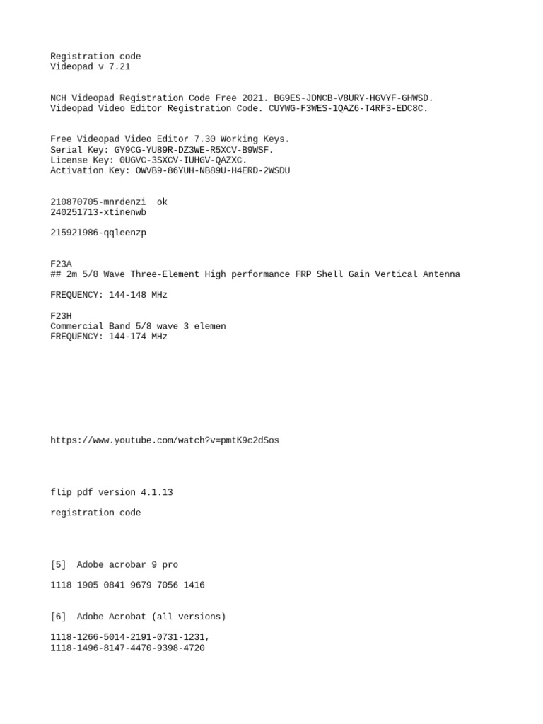 A Collection of Software, Registration Codes, and Resources for Radio Broadcasting, Antenna ...