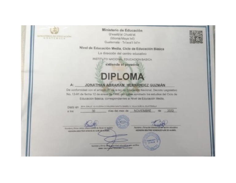 Diploma Abraham | PDF