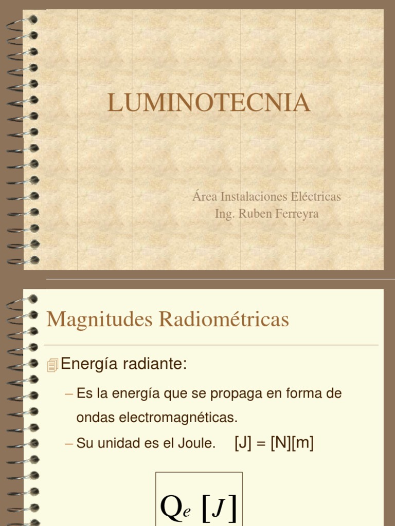 Luminotecnia. Calculo y Analisis | PDF | Vector Euclidiano | Óptica